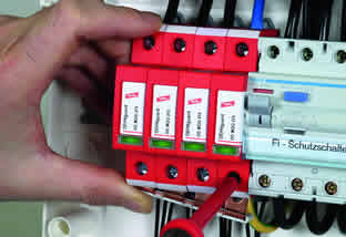 DPS Eléctrico marca WEIDMÜLLER para protección interna